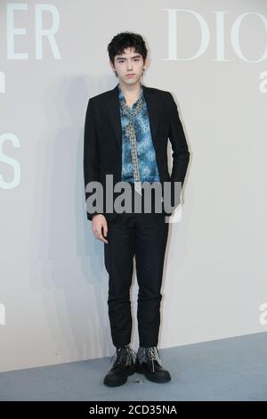 Chinese actor Arthur Chen attends an activity in Beijing, China, 9 ...