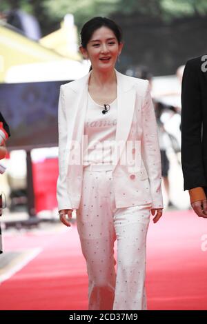 Chinese host, singer and actress Xie Na, also known as "Nana," attends ...