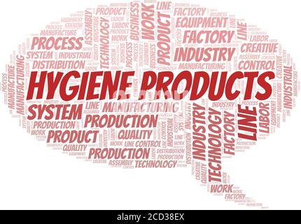 Hygiene word cloud concept. Vector illustration Stock Vector Image ...