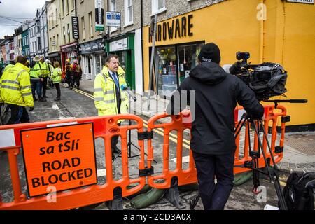 Clean up after flooding from Storm Francis left damage in Bantry, West ...