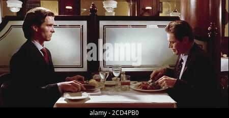 AMERICAN PSYCHO WILLEM DAFOE, CHRISTIAN BALE as Patrick Batemen ...