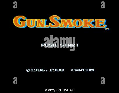 Gun.Smoke - Nintendo Famicom Disk System Videogame - Editorial use only ...