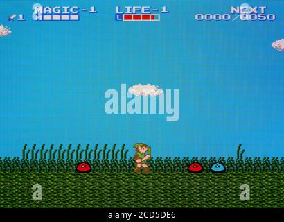 The Legend of Zelda 2 - Nintendo Famicom Disk System Videogame ...