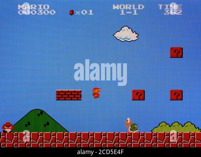 Super Mario Brothers 2 - Nintendo Famicom Disk System Videogame ...