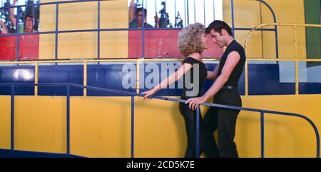 Grease 1978 Olivia Newton John & John Travolta Stock Photo - Alamy