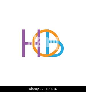 HBO logo. HBO letter. HBO letter logo design. Initials HBO logo linked ...