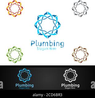 Plumber water hose Stock Vector Image & Art - Alamy