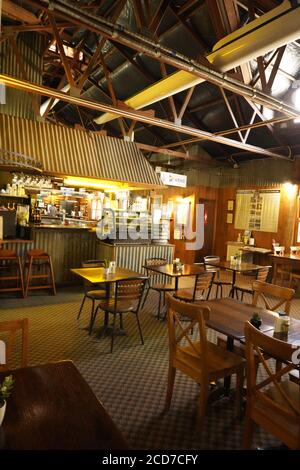 Interior shots full of character at New Royal Hotel / pub in outback ...
