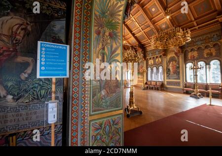 The singing hall,Neuschwanstein CAstle,Germany Stock Photo - Alamy