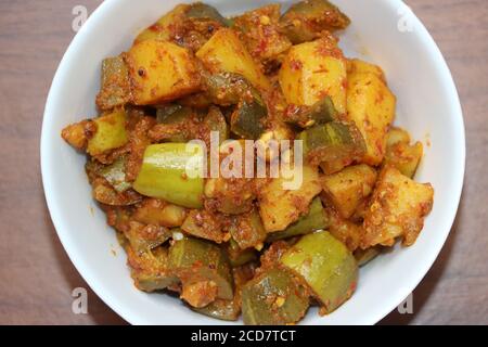 Aloo Potala Rasa -spicy gravy based curry of Odisha, made with potala ...