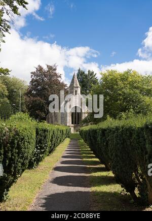 13th century St Peter's Church, Wolferton, Sandringham, Norfok, UK ...