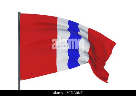 Federal subjects of Russia flag of Omsk Oblast Stock Photo - Alamy