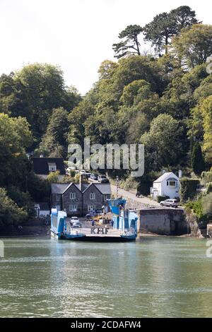 King Harry Ferry in Cornwall Stock Photo - Alamy