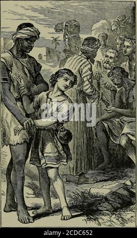 Joseph cast into the pit Stock Photo - Alamy
