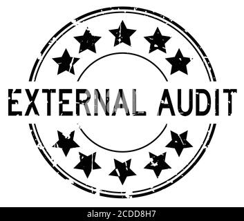 internal audit stamp. internal audit sign. round grunge label Stock ...