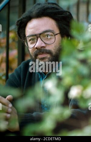 Paul Gilroy sociologist and writer photographed at Goldsmiths College ...