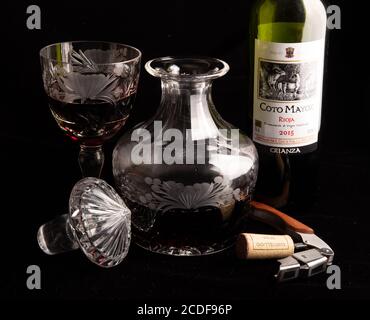 Royal Brierley Crystal Stock Photo - Alamy