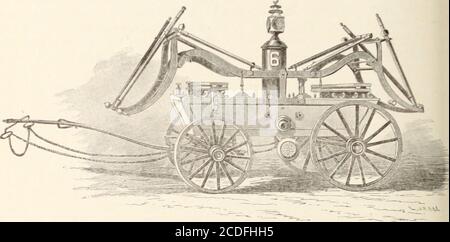 Fire Engine, 1805 Stock Photo - Alamy