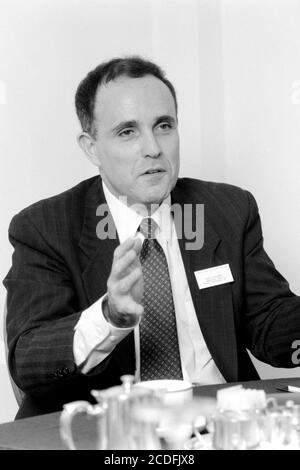 Rudi Giuliani New York District Attorney, Surrey Suite, Howard Hotel ...