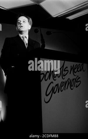 John Patten MP addresses Schools Need Governors conference at Hotel ...
