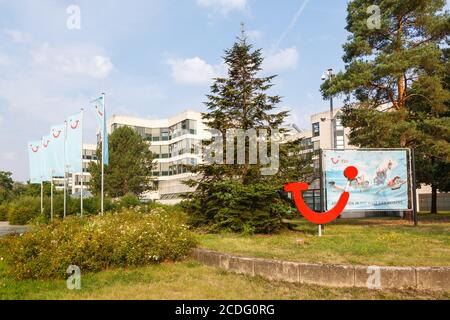 Hanover, Germany - August 9, 2020: TUI Deutschland GmbH headquarters ...