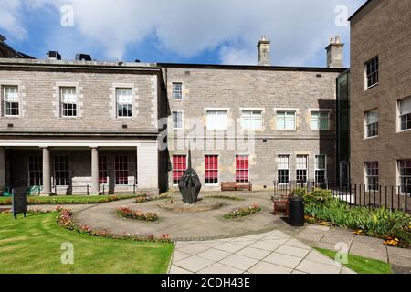 Scotland, Edinburgh, Surgeons Hall Museum, interior hall Stock Photo ...