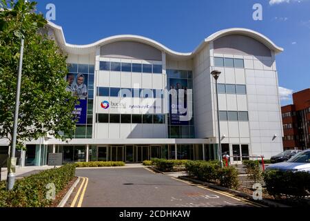 The Bucks New University, Aylesbury Campus beside the Grand Union Canal ...