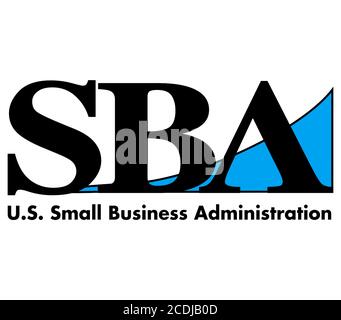 Small Business Administration icon logo Stock Photo - Alamy
