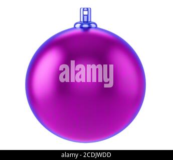 Glass Christmas ball toy isolated on white background with the flag of ...
