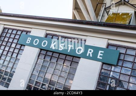 Bookstore at Alcatraz Island Stock Photo - Alamy