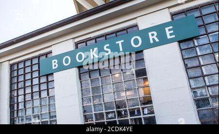 Bookstore at Alcatraz Island Stock Photo - Alamy