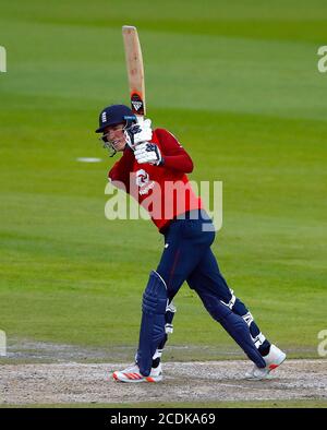 England's Tom Banton batting during the second Men's International ...