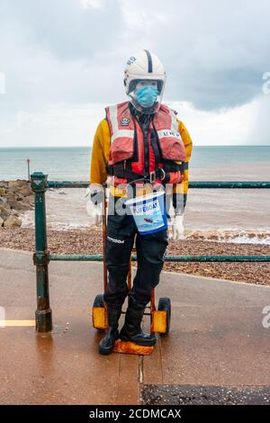 RNLI helmet, UK Stock Photo - Alamy