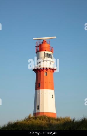 Small lighthouse, electric lighthouse, Borkum, East Frisian Island ...