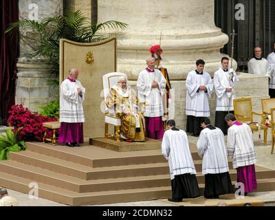 Pope Benedict XVI Joseph Ratzinger, Inauguration Ceremony 24. 04. 2005 ...
