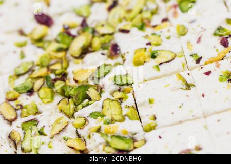 Traditional Turkish halva. Food background Stock Photo - Alamy