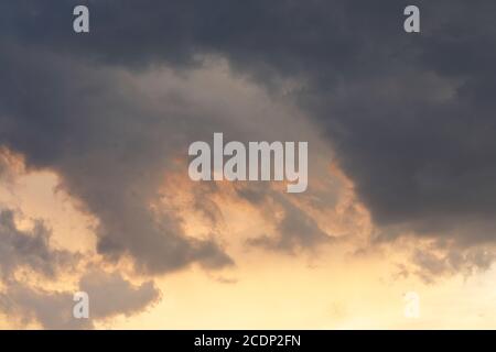 Thunderclouds in summertime Stock Photo - Alamy