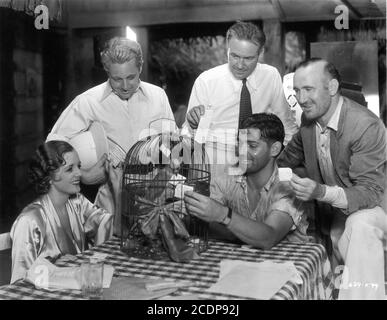 RED DUST, Gene Raymond, Mary Astor, Clark Gable, 1932 Stock Photo - Alamy