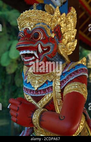 Indonesia, Bali, Garden statues at hotel Stock Photo - Alamy
