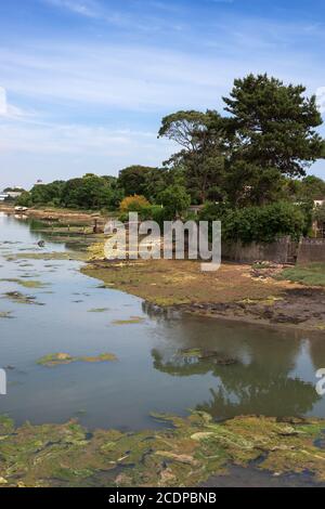 Stoke Lake at low tide, Alverstoke, Gosport, Hants Stock Photo - Alamy