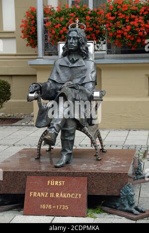 Prince Rakoczy Monument in Bad Kissingen Stock Photo - Alamy