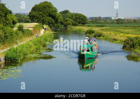 Chichester Ship Canal, near Hunston south of Chichester, West Sussex ...