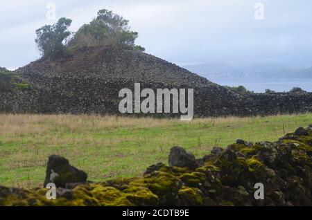 Maroiços, also known as the “Azores pyramids”, a unique kind of ...