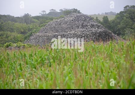 Maroiços, also known as the “Azores pyramids”, a unique kind of ...