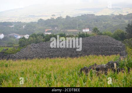 Maroiços, also known as the “Azores pyramids”, a unique kind of ...