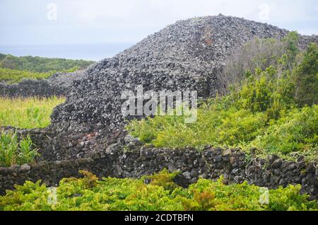 Maroiços, also known as the “Azores pyramids”, a unique kind of ...