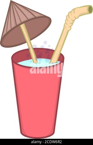 cocktail with umbrella Stock Vector Image & Art - Alamy