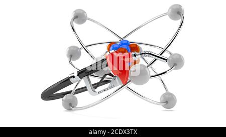 3D molecular model of gasoline Stock Photo - Alamy