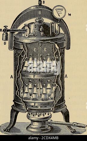 Papin's steam digester Stock Photo - Alamy