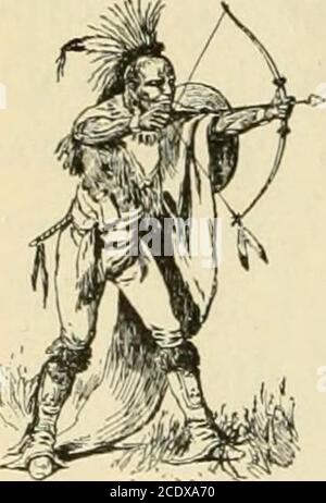 Massasoit and his warriors Stock Photo - Alamy